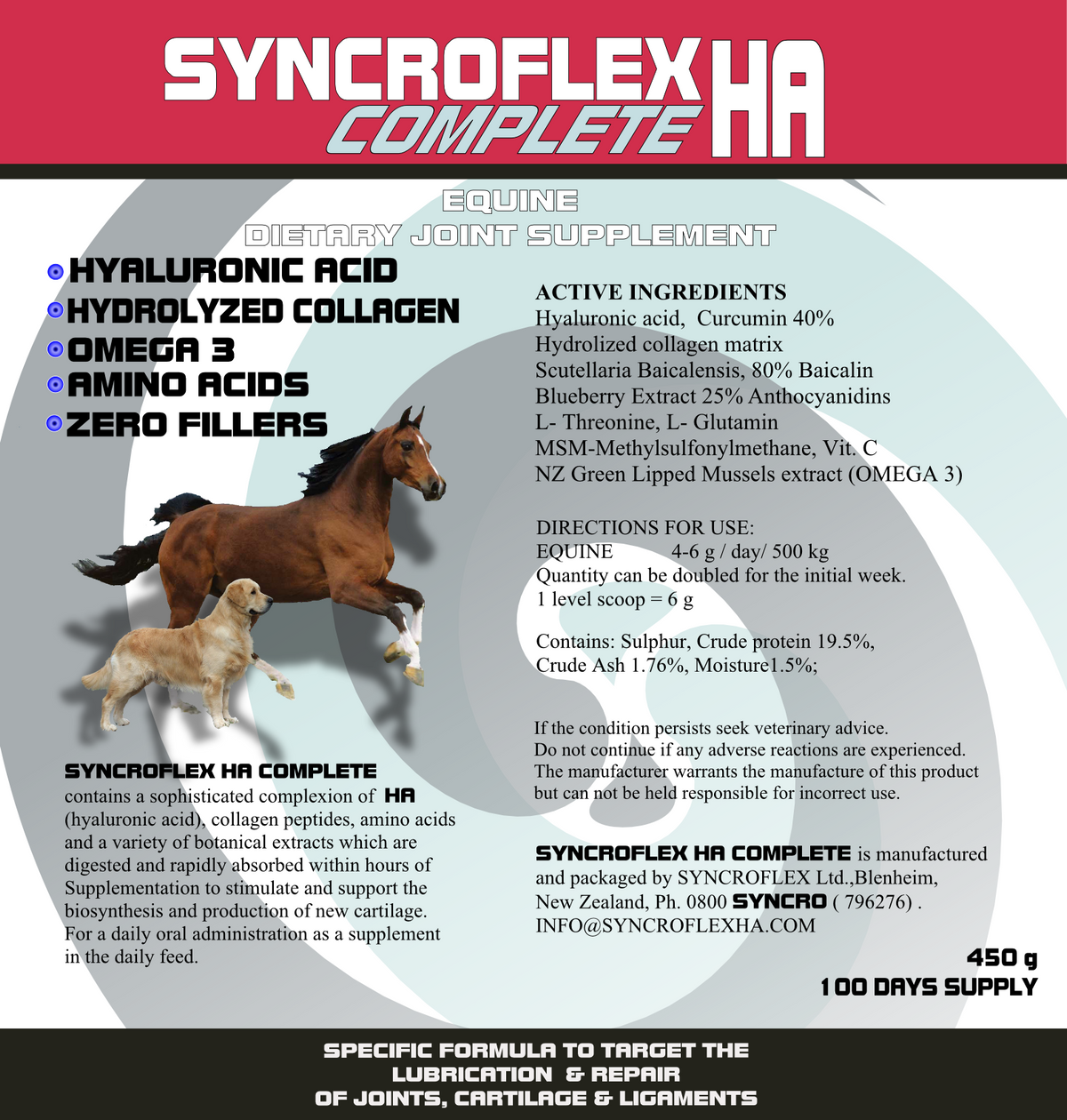 Syncroflex Complete 450g– Saddlery Barn